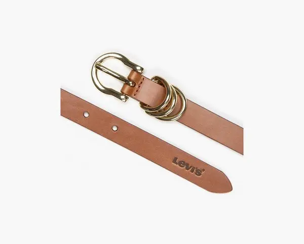 LEVI'S Metal Loop Leather Belt