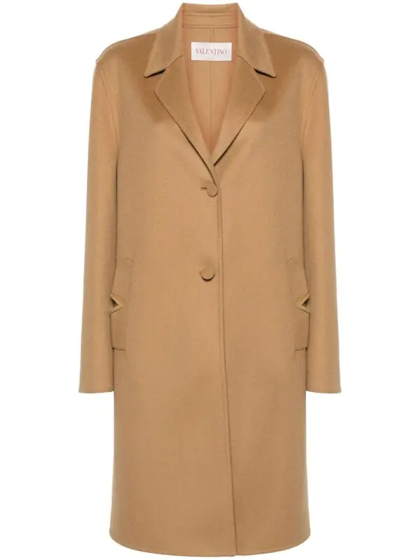 Valentino Garavani Vlogo Felted Coat