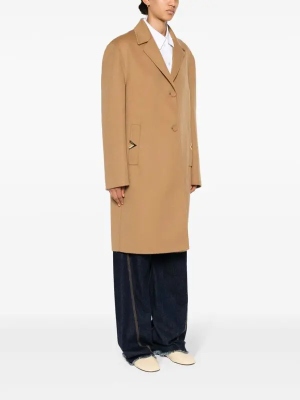 Valentino Garavani Vlogo Felted Coat
