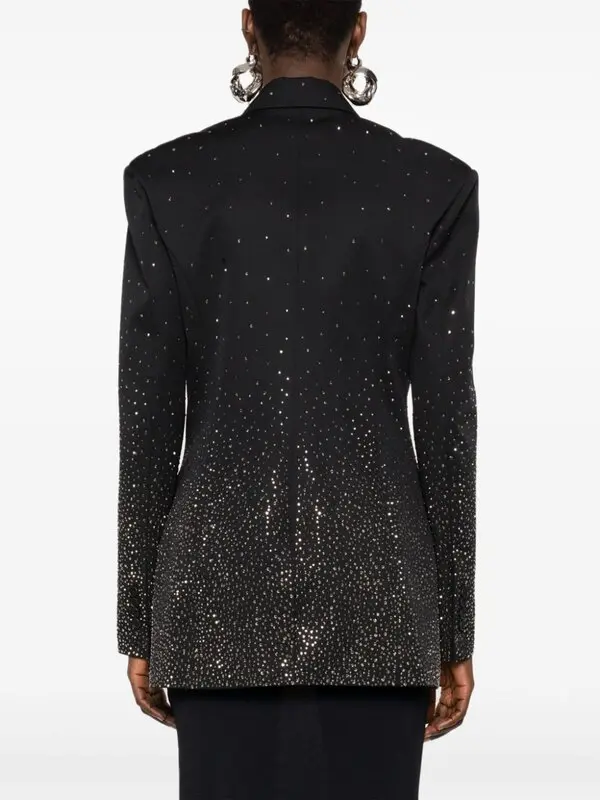 Off-White Single-breasted Embellished Blazer