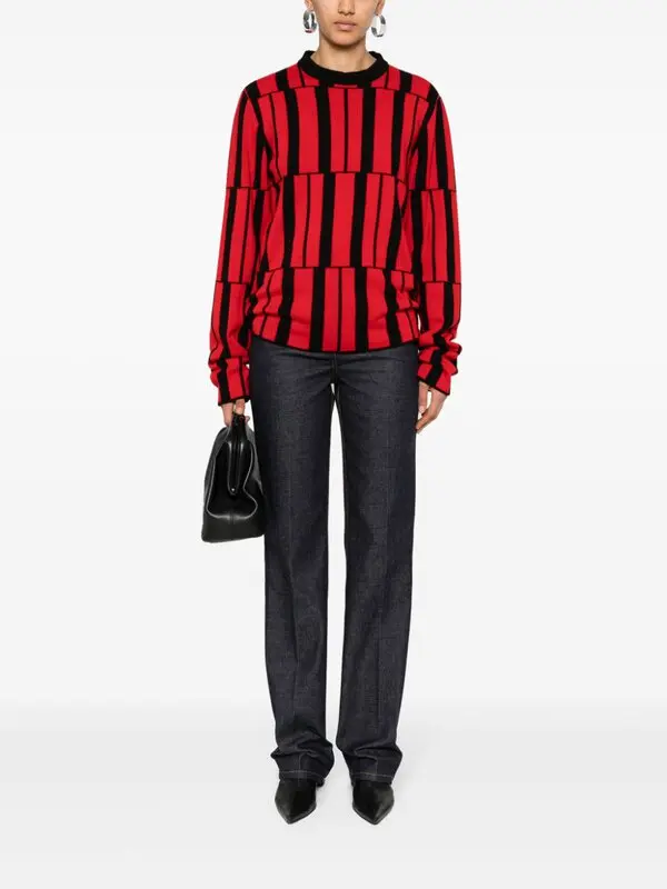 FERRAGAMO High-rise Wide-leg Jeans