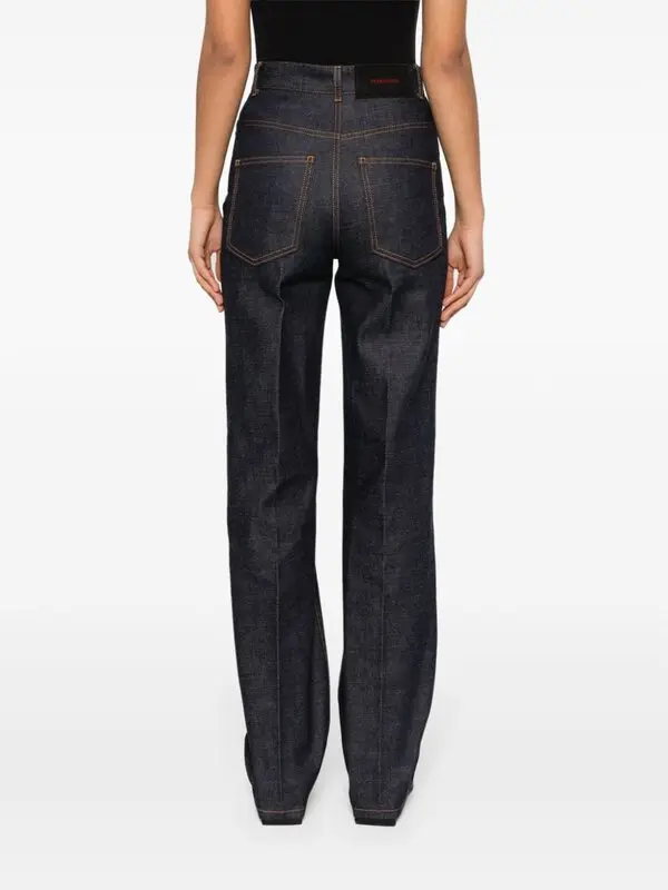 FERRAGAMO High-rise Wide-leg Jeans