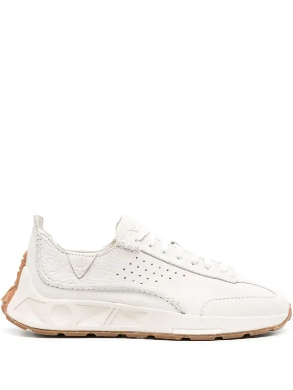 Clarks Craft Speed Leather Sneakers - White