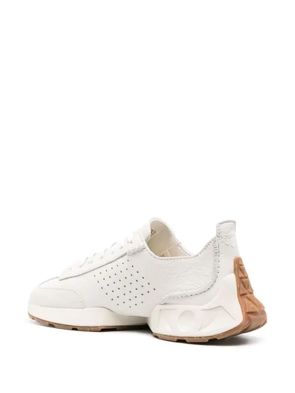 Clarks Craft Speed Leather Sneakers - White