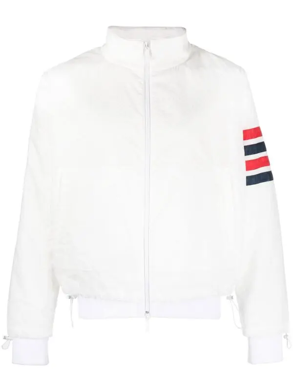 Thom Browne 4-bar Stripe Jacket - White