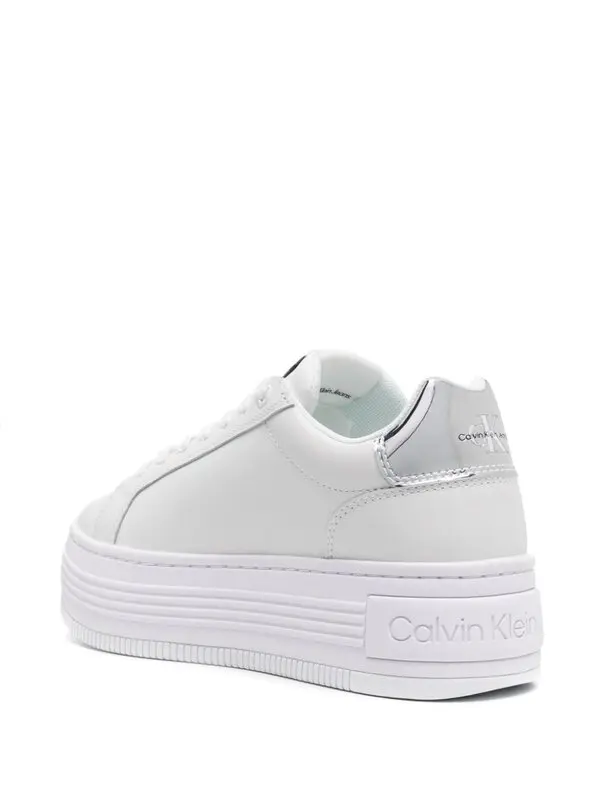 Calvin Klein Logo-debossed Flatform Sneakers