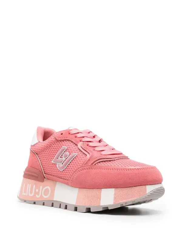 Liu Jo Amazing 25 Flatform Sneakers - Pink