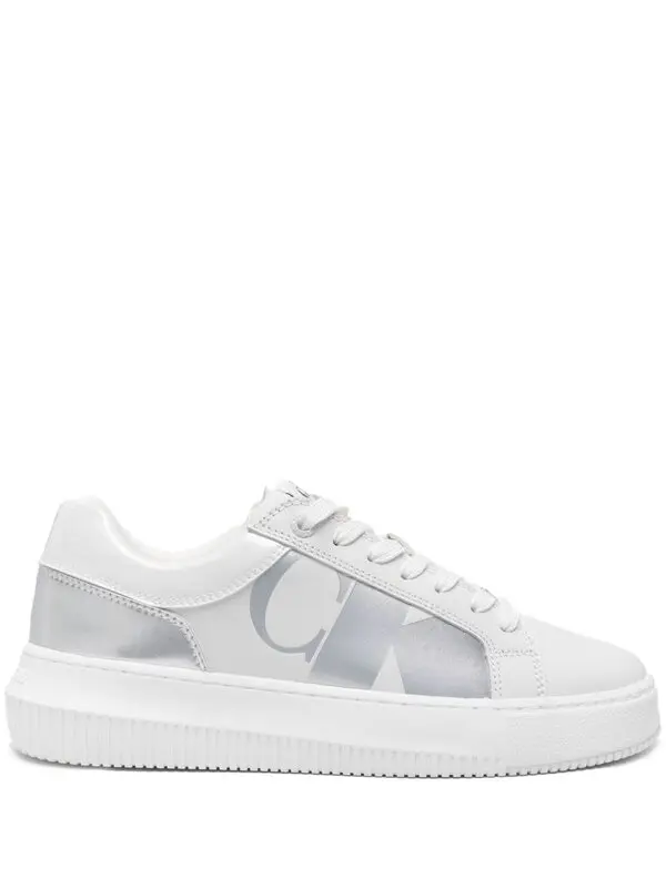 Calvin Klein Panelled Leather Sneakers