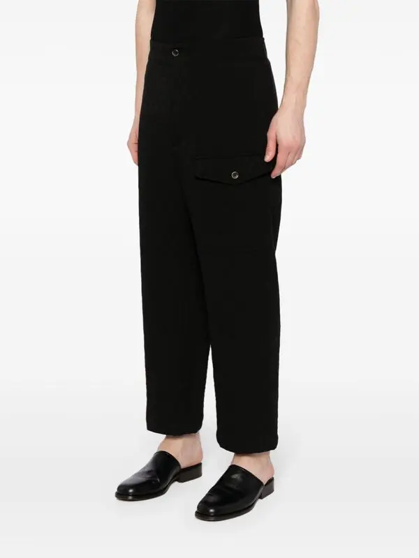 UMA WANG Quilted Cropped Trousers