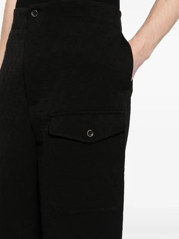 UMA WANG Quilted Cropped Trousers
