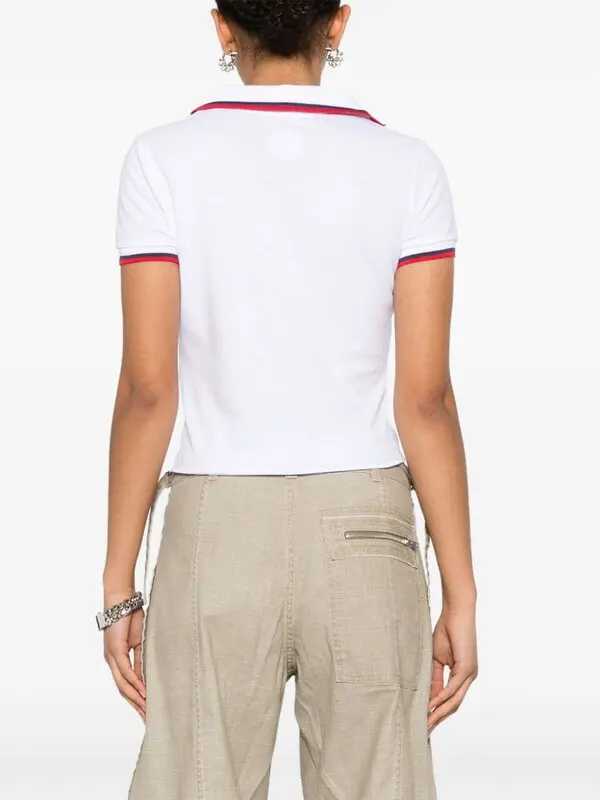 Dsquared2 Logo-patch Asymmetric Polo Shirt