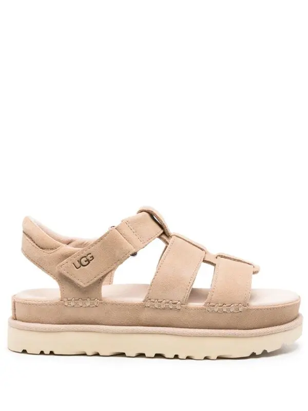UGG Goldenstar Suede Sandals - Neutrals
