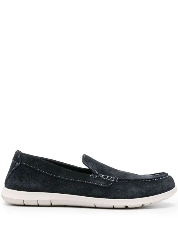 Clarks Flexway Step Suede Loafers