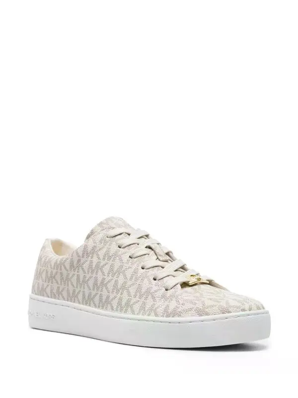 Michael Kors Keaton Canvas Sneakers - Neutrals