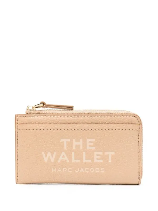 Marc Jacobs The Leather Wallet - Neutrals