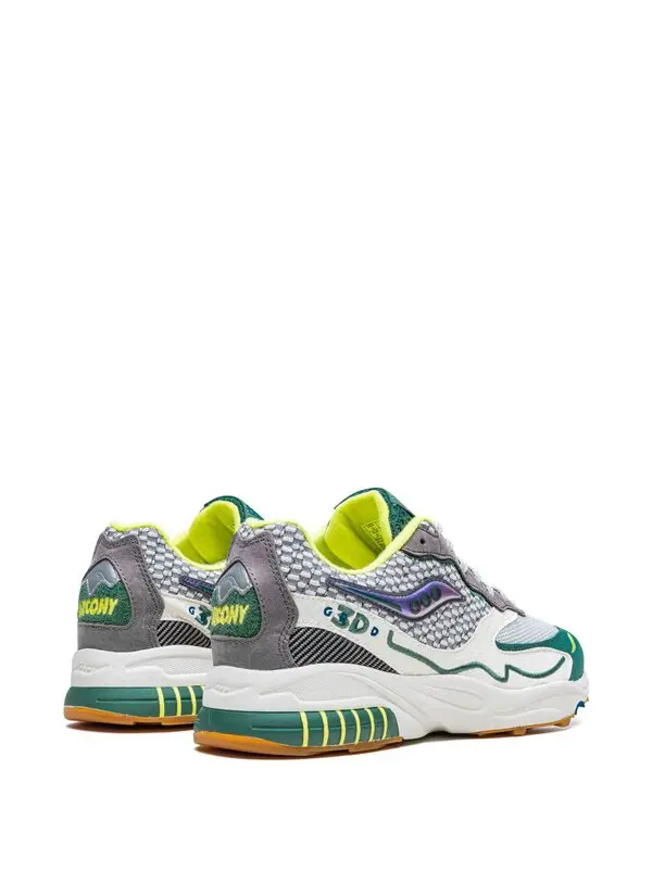 Saucony X Bodega 3d Grid Hurricane Sneakers - Neutrals