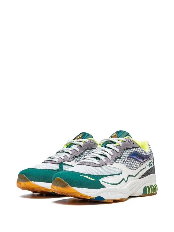 Saucony X Bodega 3d Grid Hurricane Sneakers - Neutrals