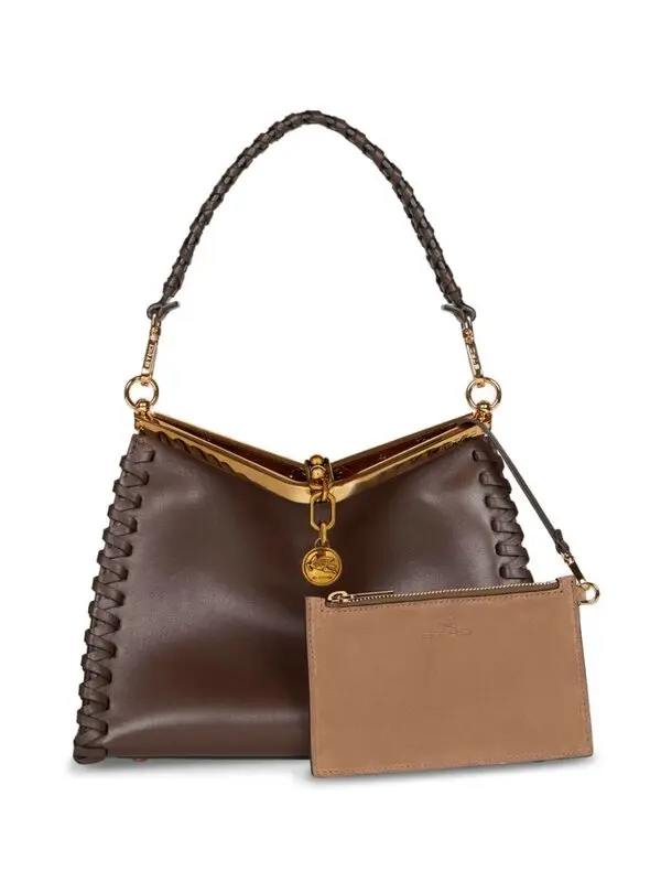 Etro Vela Leather Shoulder Bag