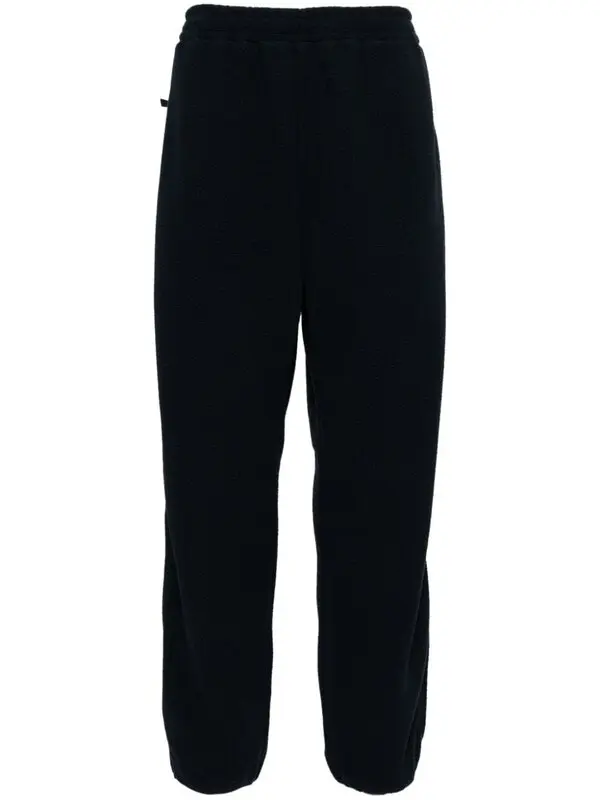 DANTON Straight-leg Fleece Track Pants - Blue