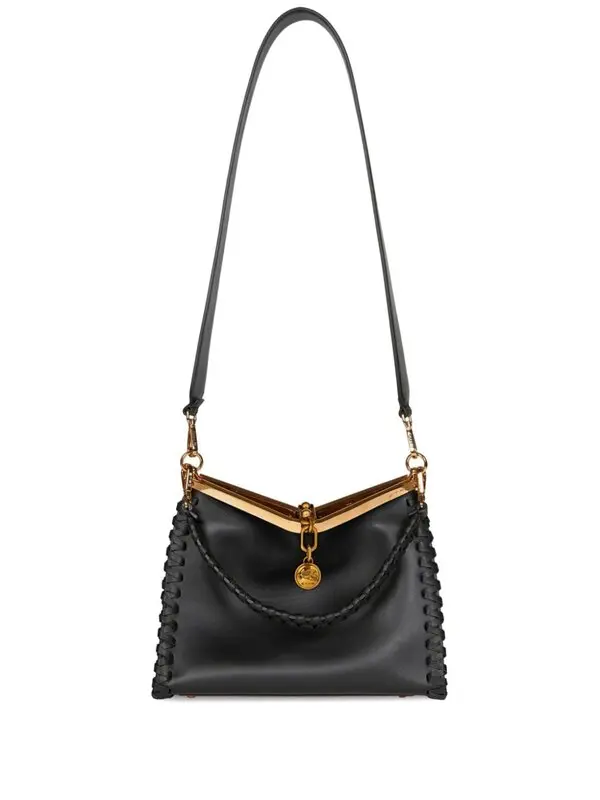 Etro Medium Vela Leather Shoulder Bag