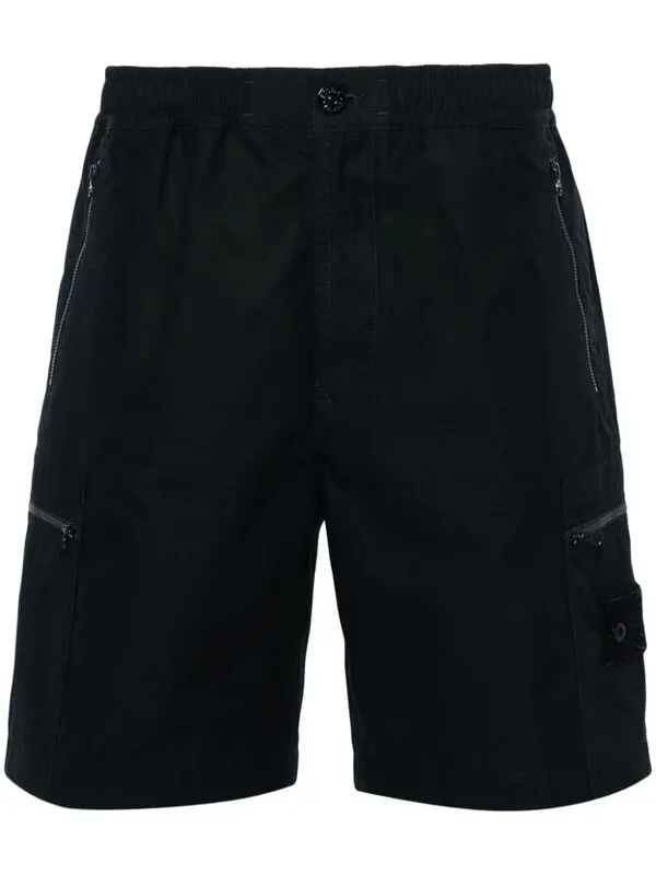 Stone Island Compass-motif Shorts