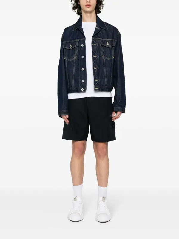 Stone Island Compass-motif Shorts