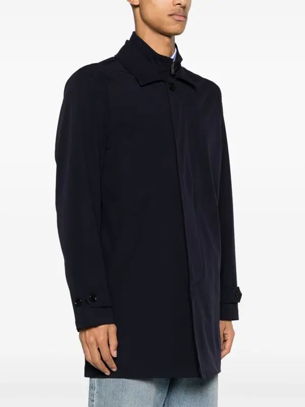 FAY Layered Coat - Blue