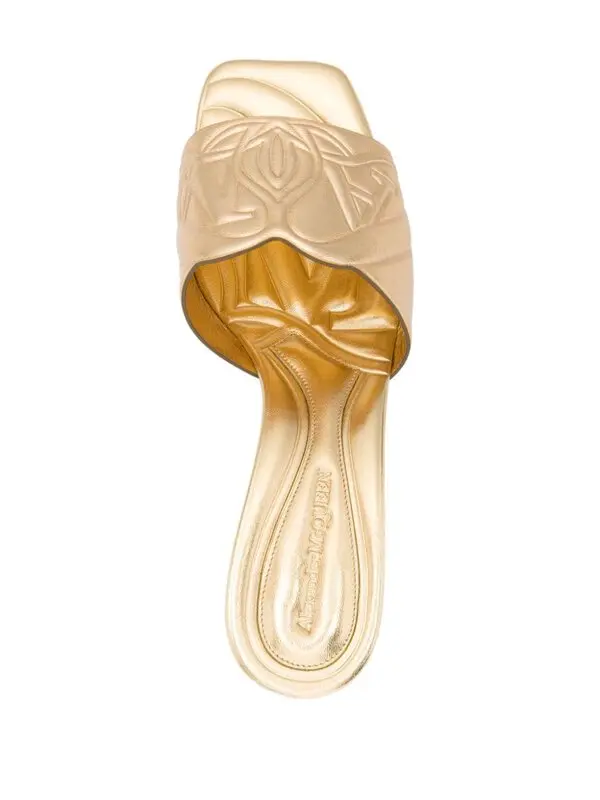 Alexander McQueen Seal Open-toe Sandals