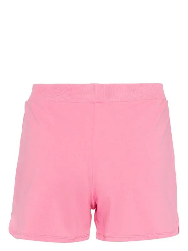 Moschino Logo-appliqué Jersey Mini Shorts