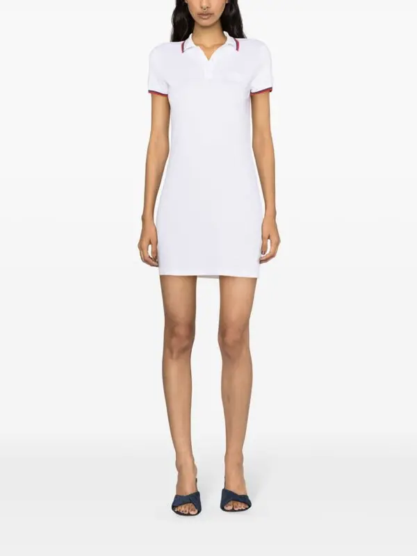 Dsquared2 Stripe-trim Cotton Polo Dress