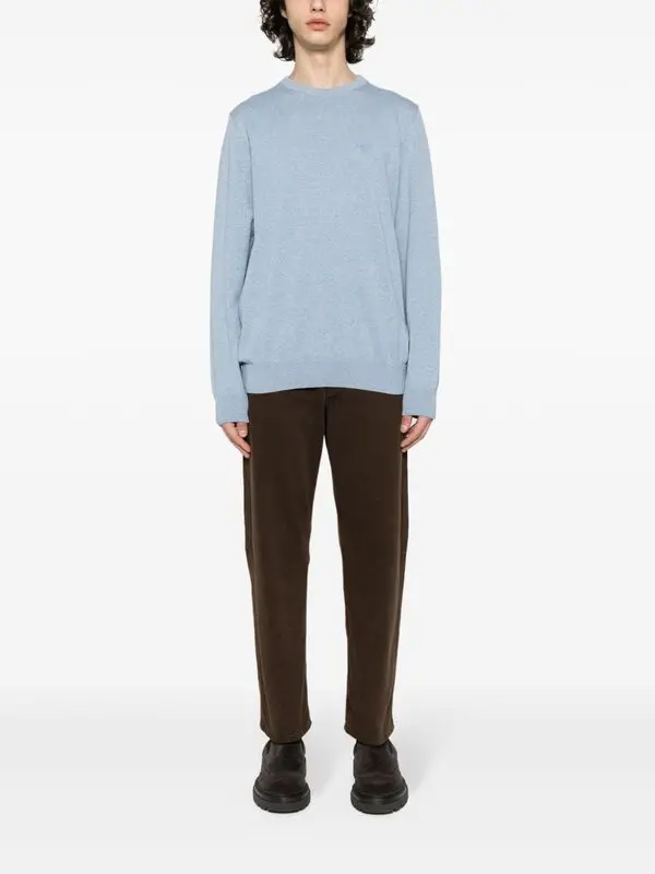 Barbour Pima Cotton Jumper - Blue