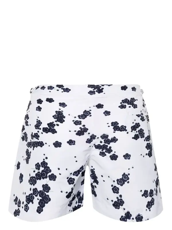 Orlebar Brown Setter Plum Blossom Swim Shorts - White