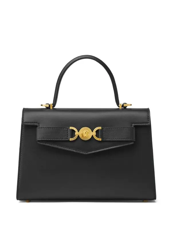 Versace Leather Tote - Black