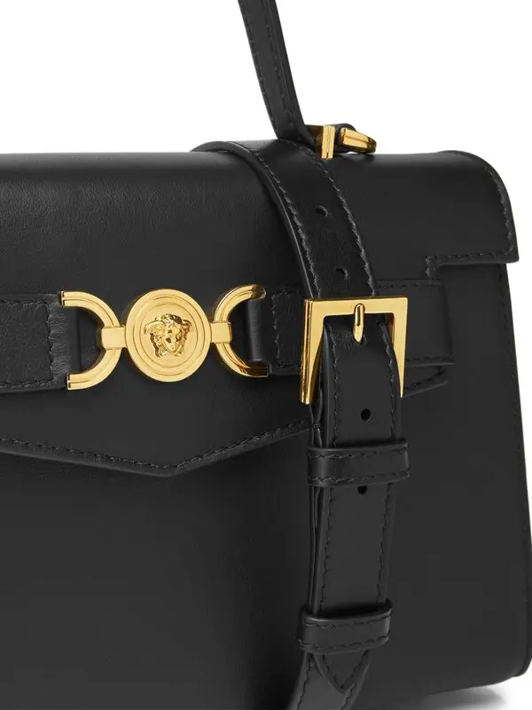Versace Leather Tote - Black