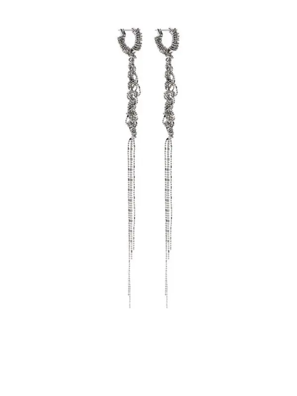 Lemaire Tangle Drop Earrings - Silver | Editorialist