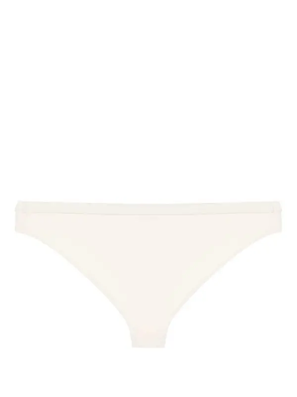 JIL SANDER Classic Bikini Bottom - White