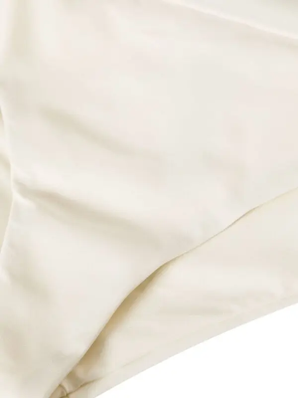 JIL SANDER Classic Bikini Bottom - White