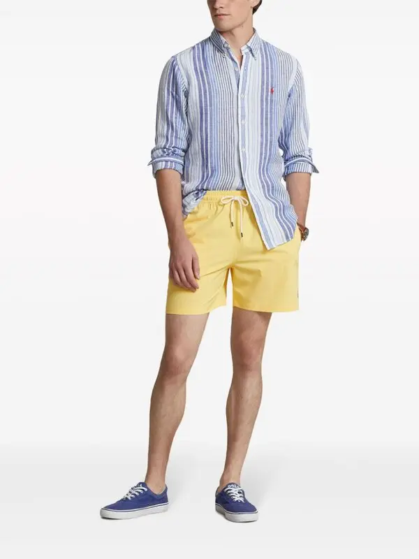 Polo Ralph Lauren Polo Pony-embroidered Swim Shorts - Yellow