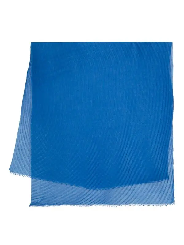 Issey Miyake Feather Pleated Scarf