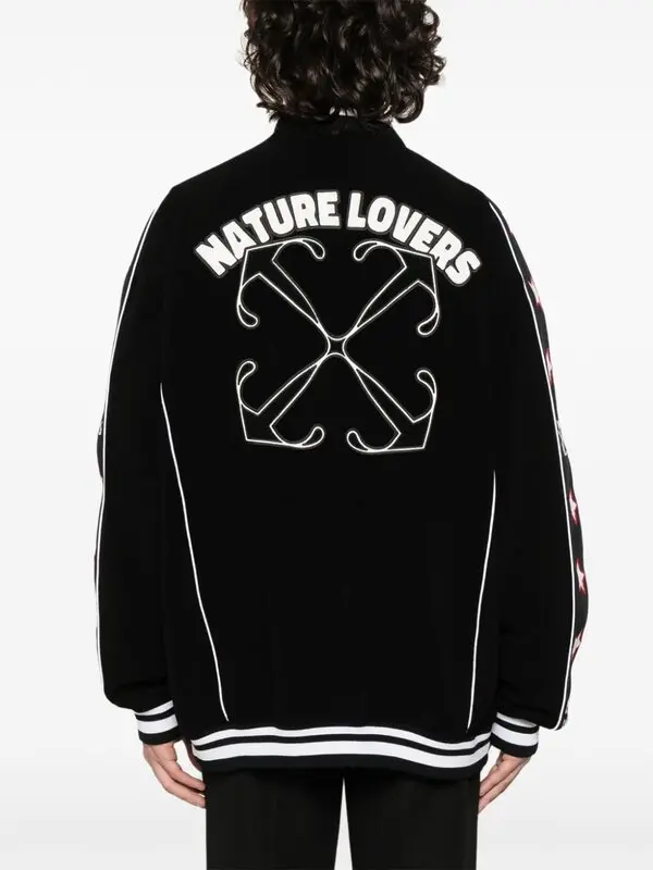 Off-White Arrow-motif Bomber Jacket