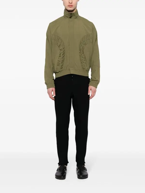 GREG LAUREN Grosgrain-trim Track Pants