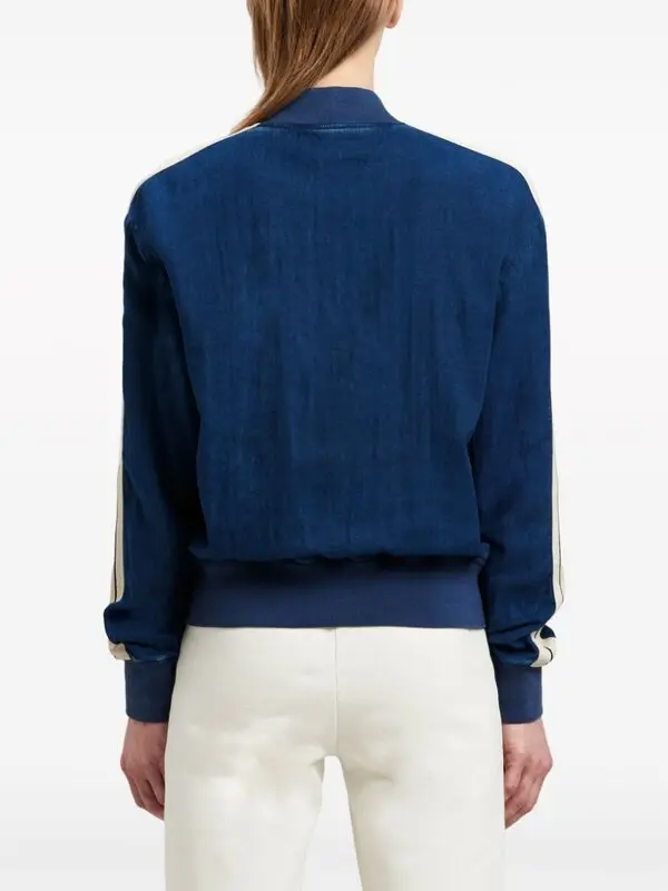 Palm Angels Chambre Denim Bomber Jacket