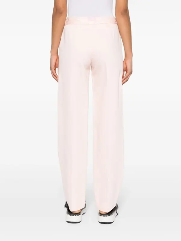 Kenzo Belted Straight-leg Trousers