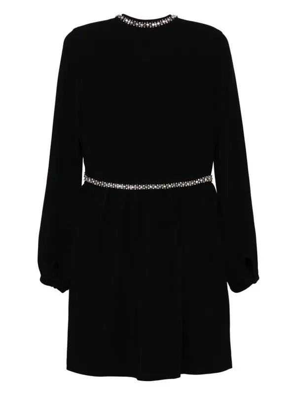 Dice Kayek Crystal-embellished Minidress