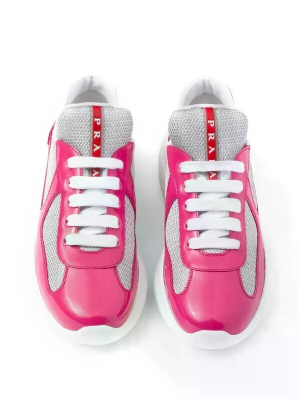 Prada America's Cup Sneakers - Pink