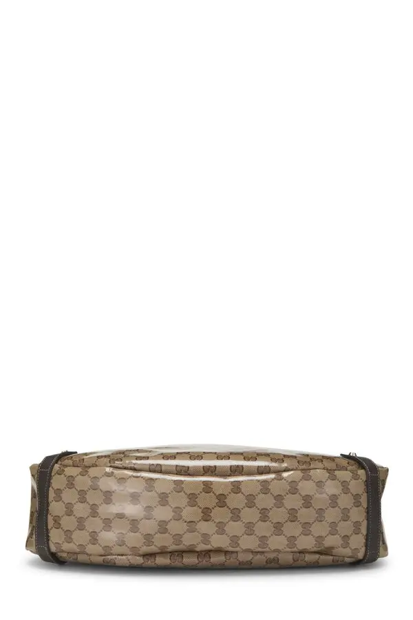 Gucci Original Gg Crystal Canvas Abbey Tote Bag