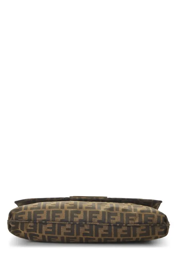 Fendi Zucca Canvas Shoulder Bag