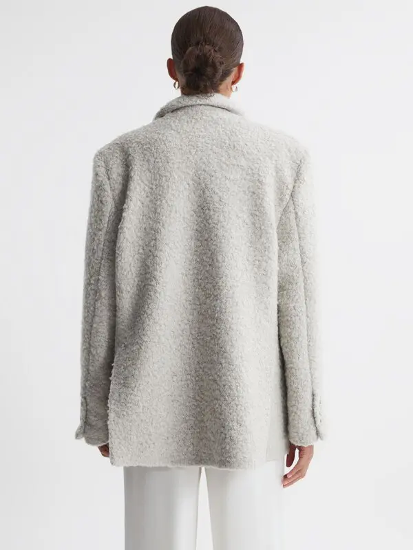 MEOTINE Wool Single Breasted Coat