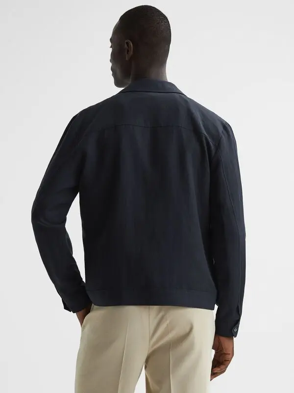 REISS Carnival Zip Through Blouson Jacket