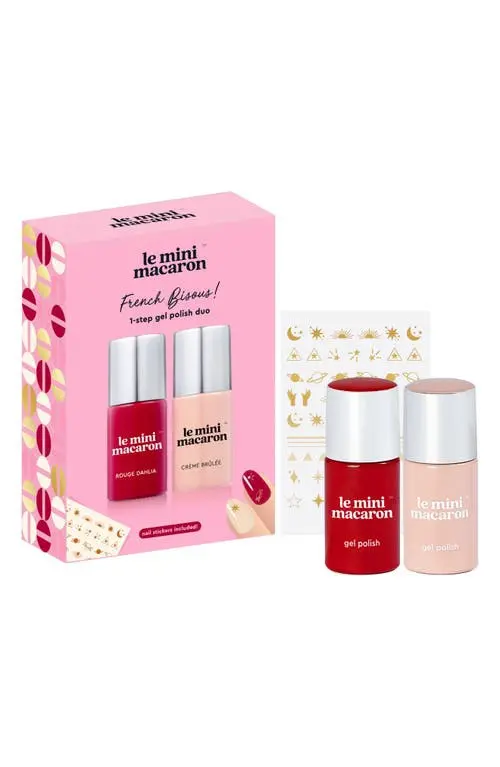 LE MINI MACARON Gel Polish Duo Set $31 Value - French Bisous